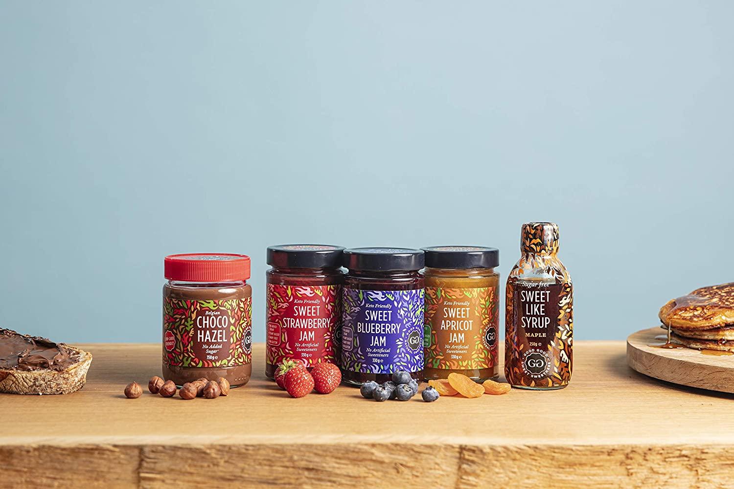 Belgian Choco Hazel Spread with Stevia & Maltitol - No Sugar Added ...