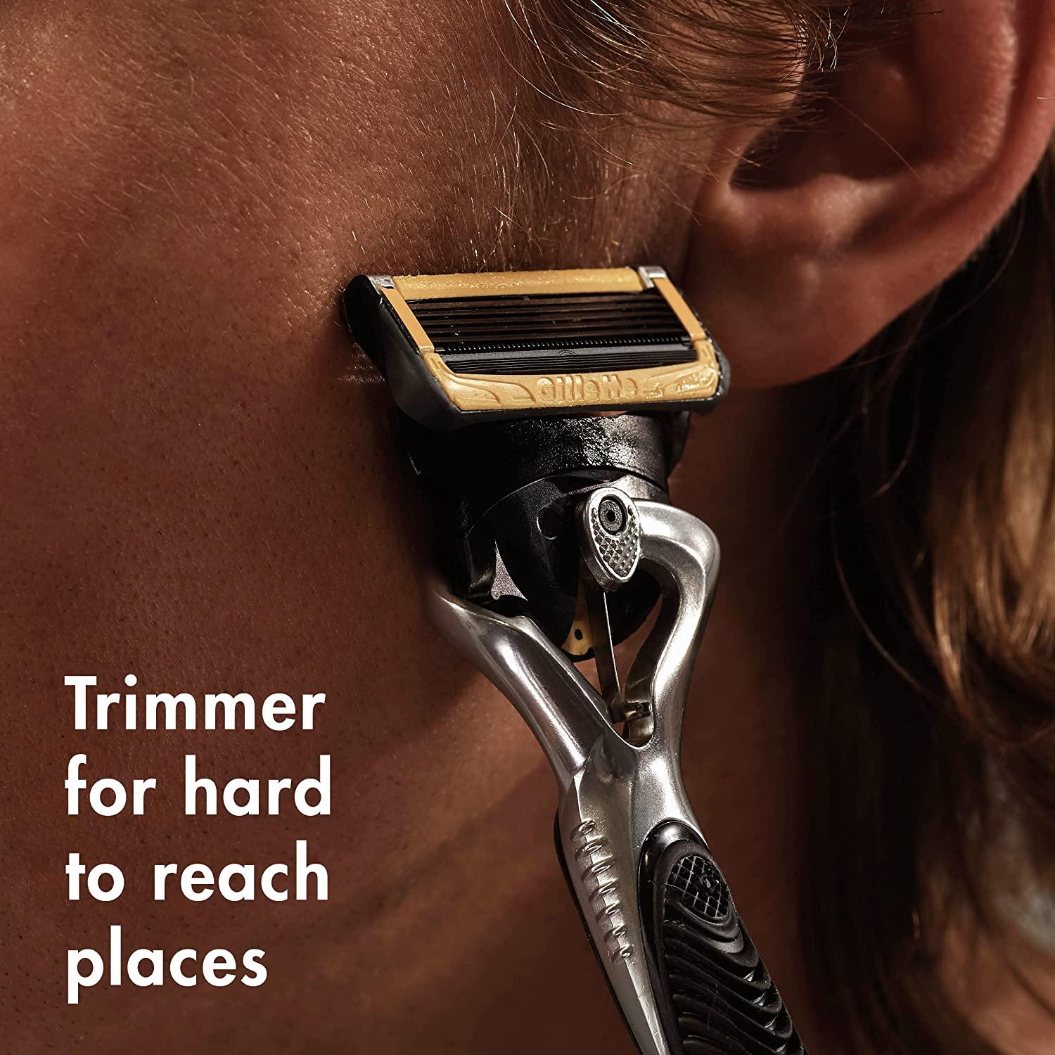 Gillette ProGlide Shield Razors & PURE Shaving Cream Bundle - 8 Refills ...