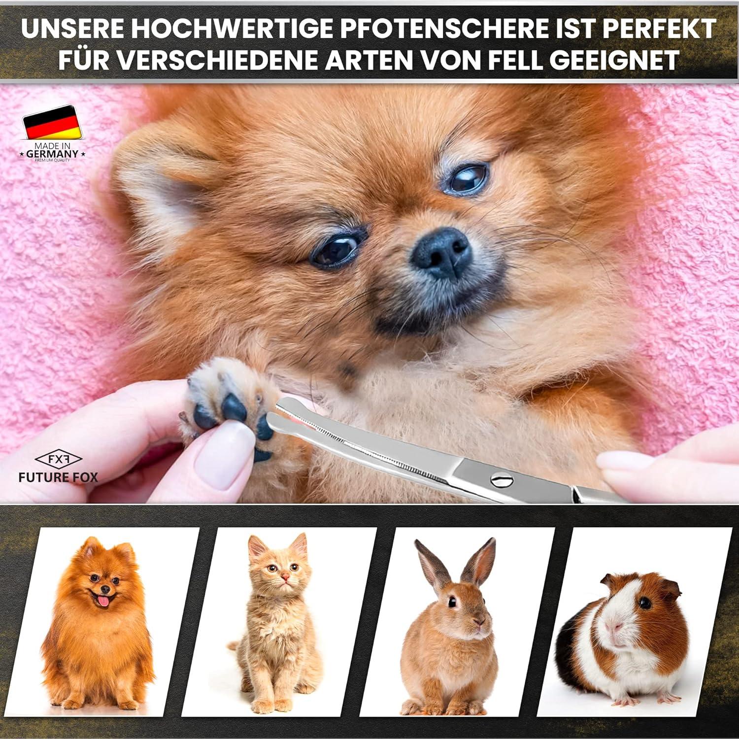 Future Fox Fur Scissors from Solingen - Made in Germany | Curved Pet ...