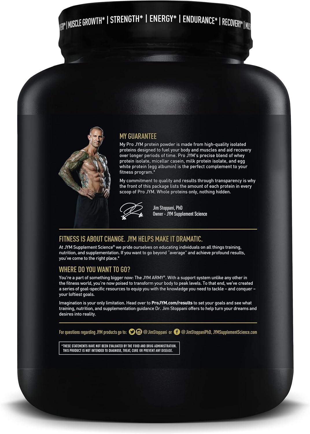 Pro JYM Banana Bread Protein Powder - 4lbs | Supplement Science