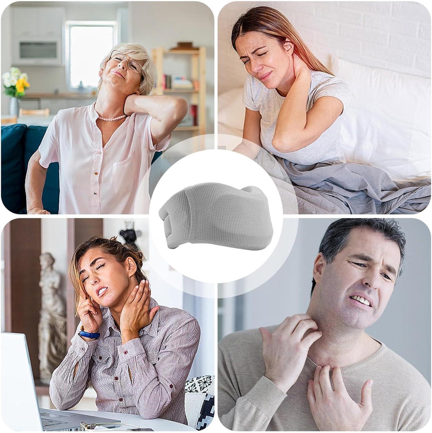 Honhoha Neck Cradle - Adjustable Neck Support & Relief | Soft Cervical Wrap for Pain & Comfort ...