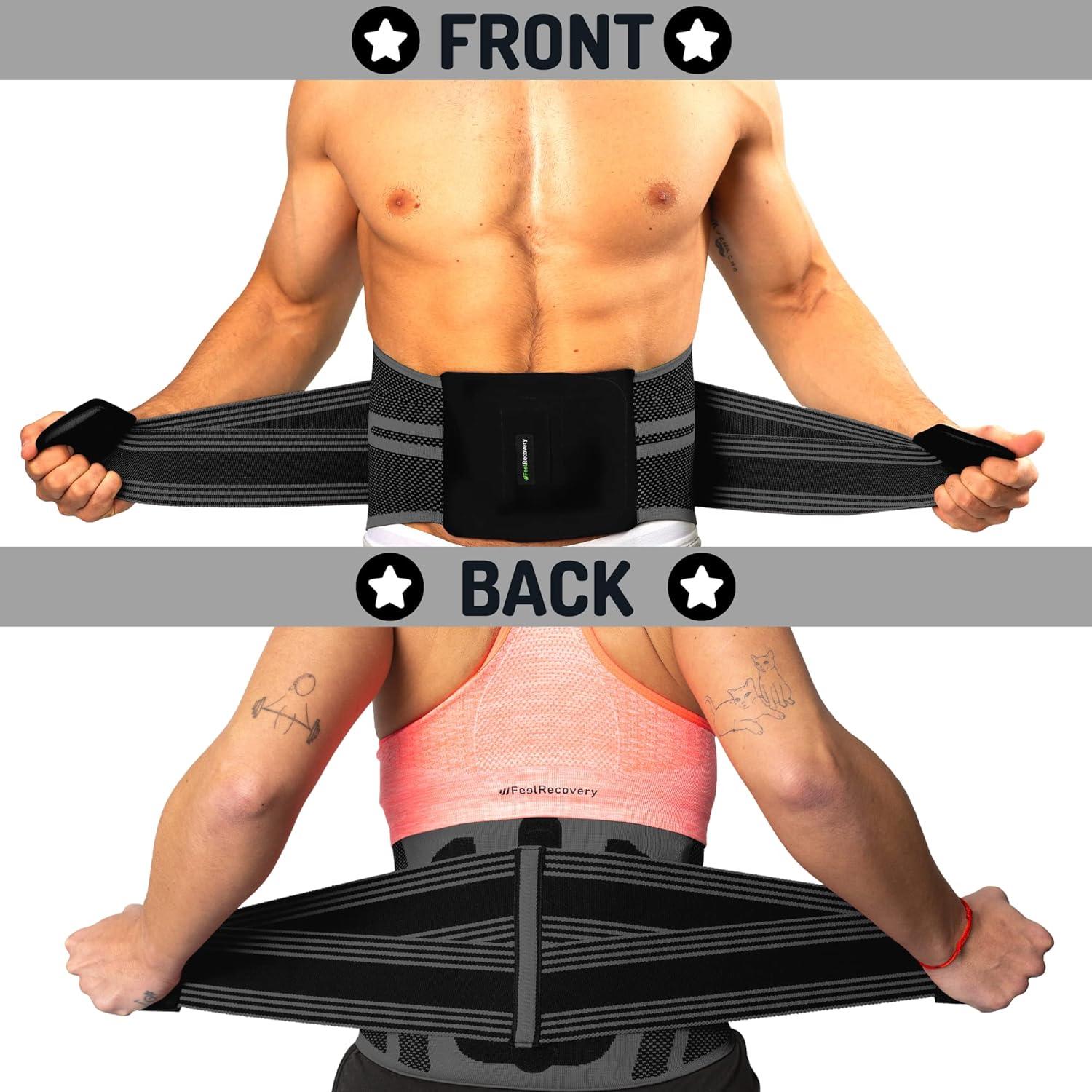 Back Bandage for Men & Women - Supportive Back Belt for Sciatica ...