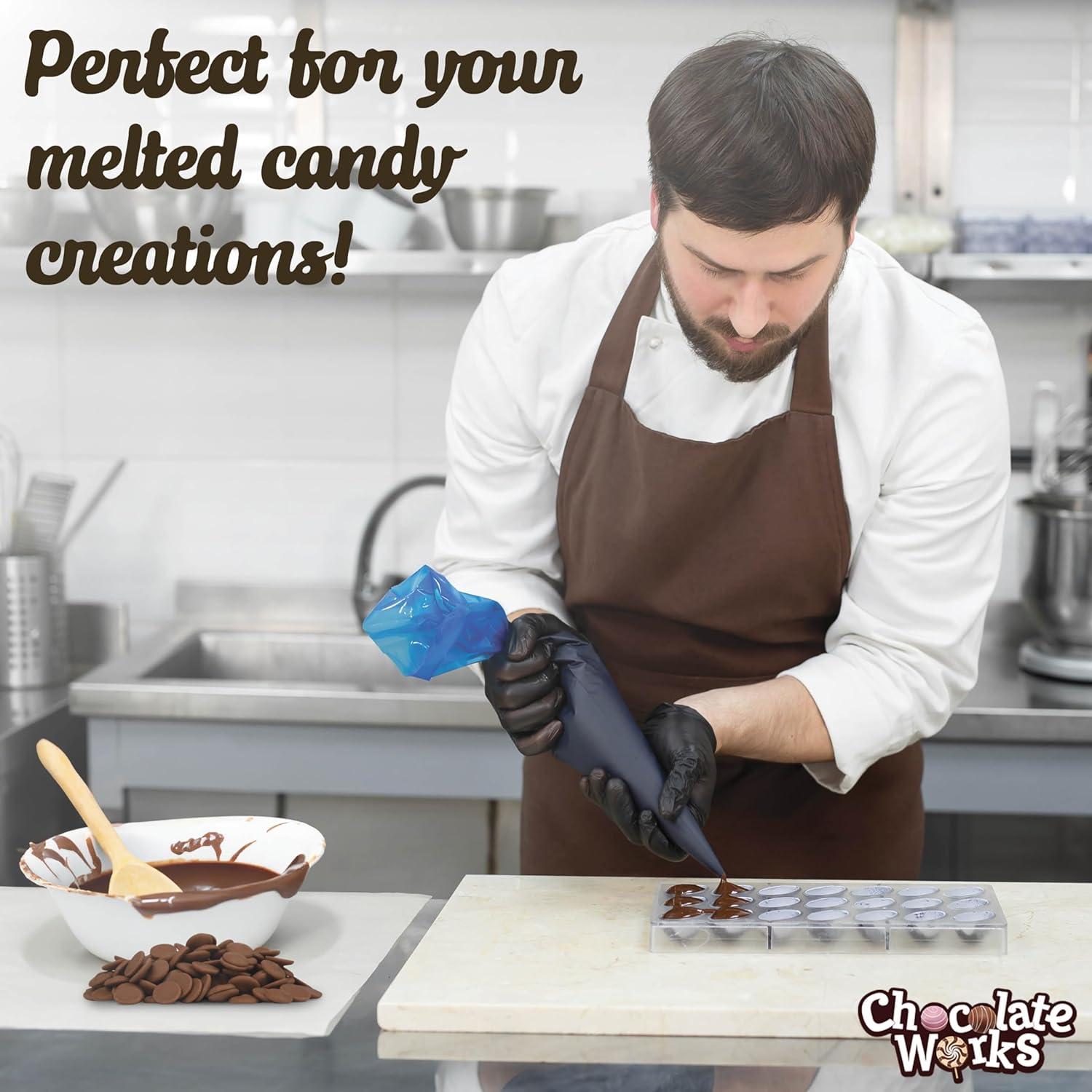 Milk Melting Chocolate Discs by Chocolate Works Milk Chocolate Melting ...