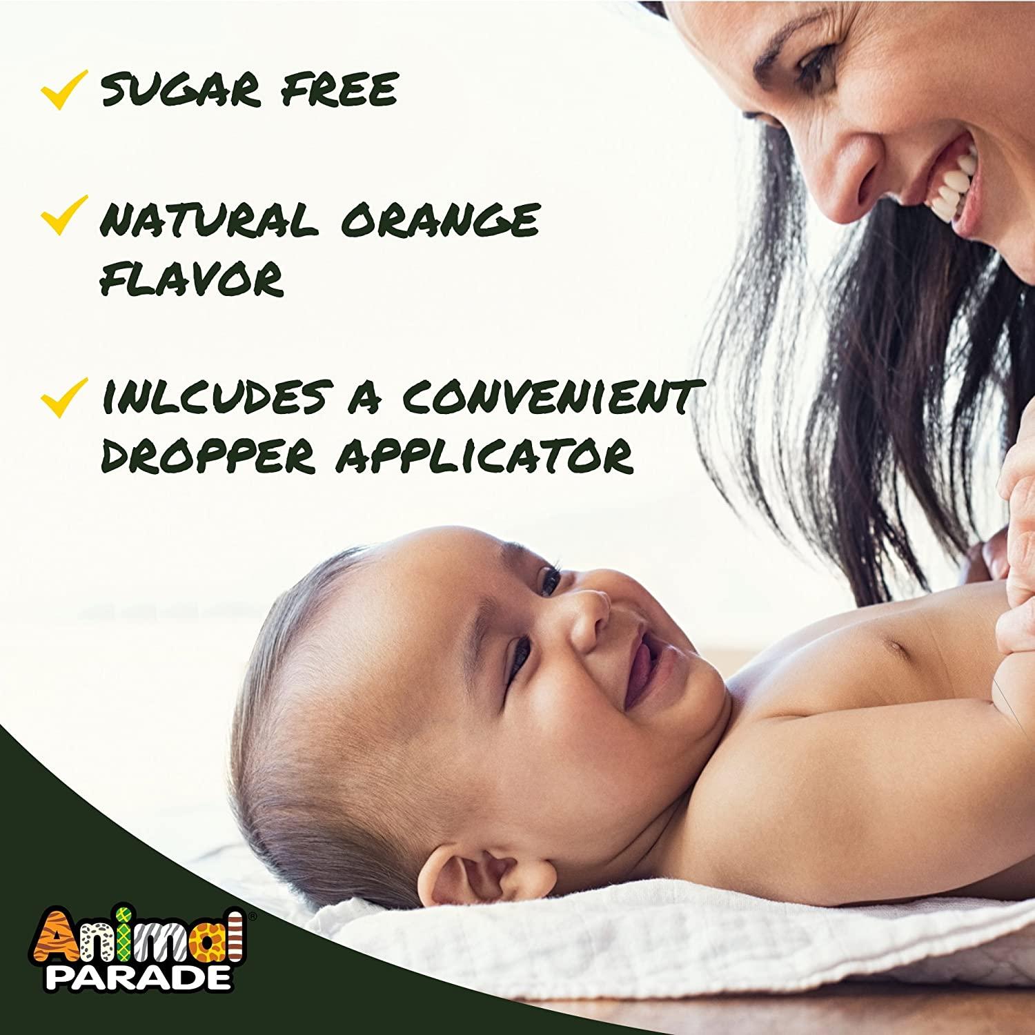 Nature's Plus Animal Parade Baby Plex Sugar-Free Multivitamin Drops ...