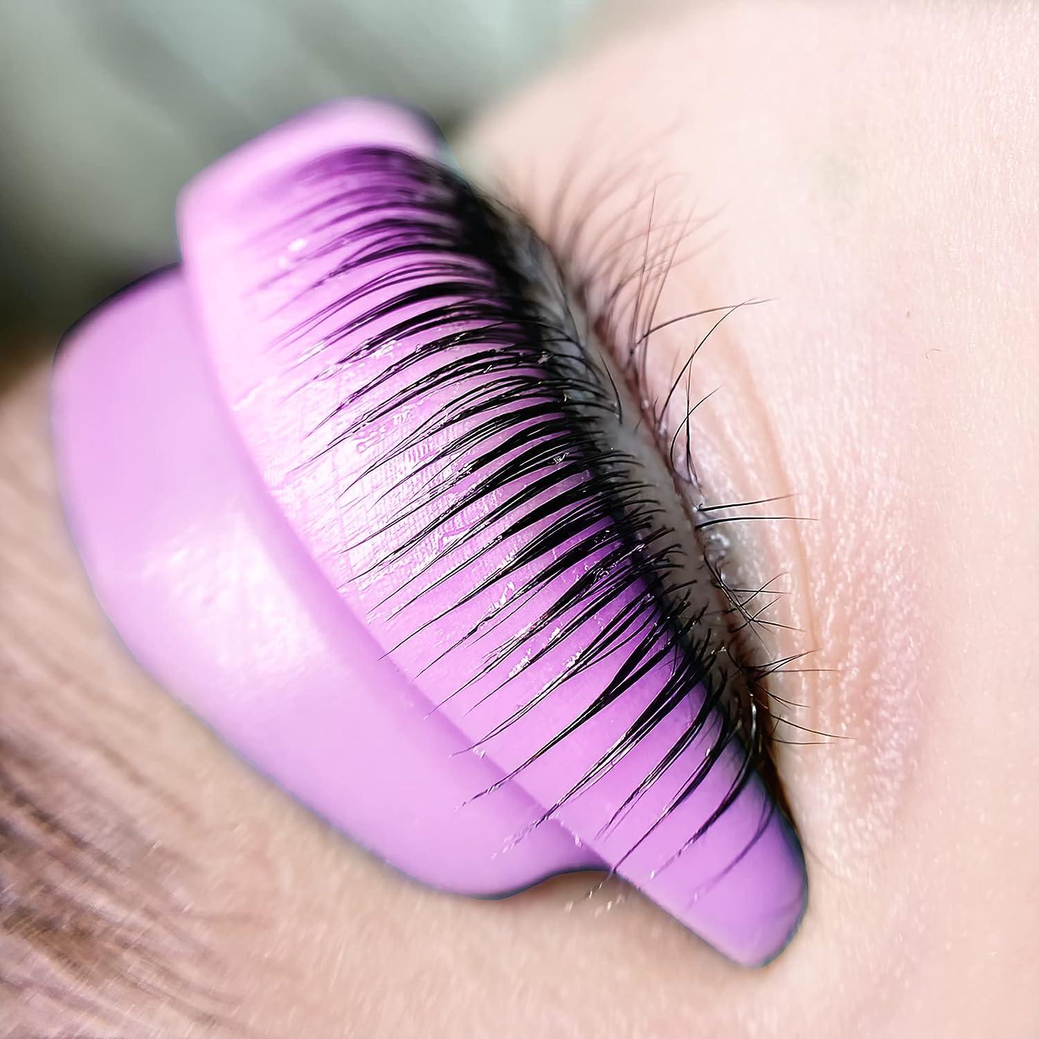 Reusable Eyelash Lift Pads - 6 Sizes, 12 Pieces Silicone Shields for ...