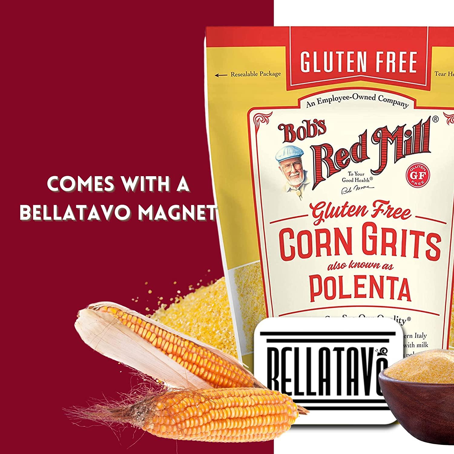 Bob's Red Mill Gluten Free Corn Grits/Polenta Bundle - 2x 24 oz ...