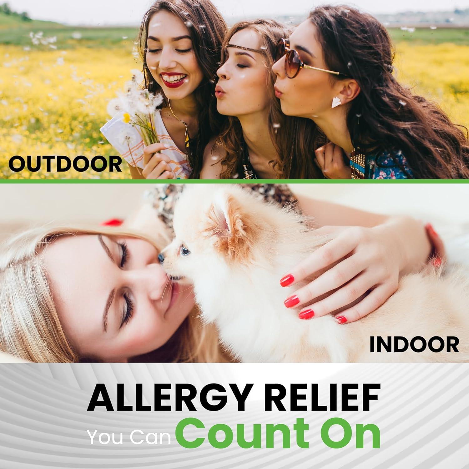 Timely Cetirizine HCl 10 mg - 100 Tablets | 24-Hour Allergy Relief ...