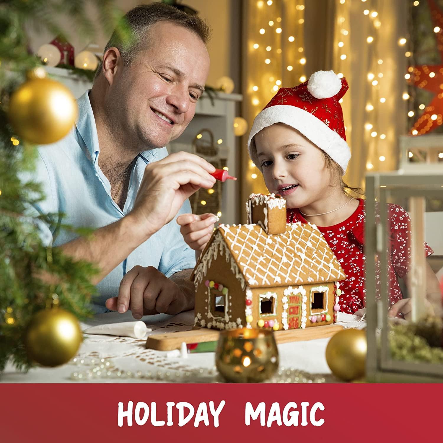 BIG Pre-Baked & Pre-Assembled Gingerbread House Kit - Christmas Fun ...