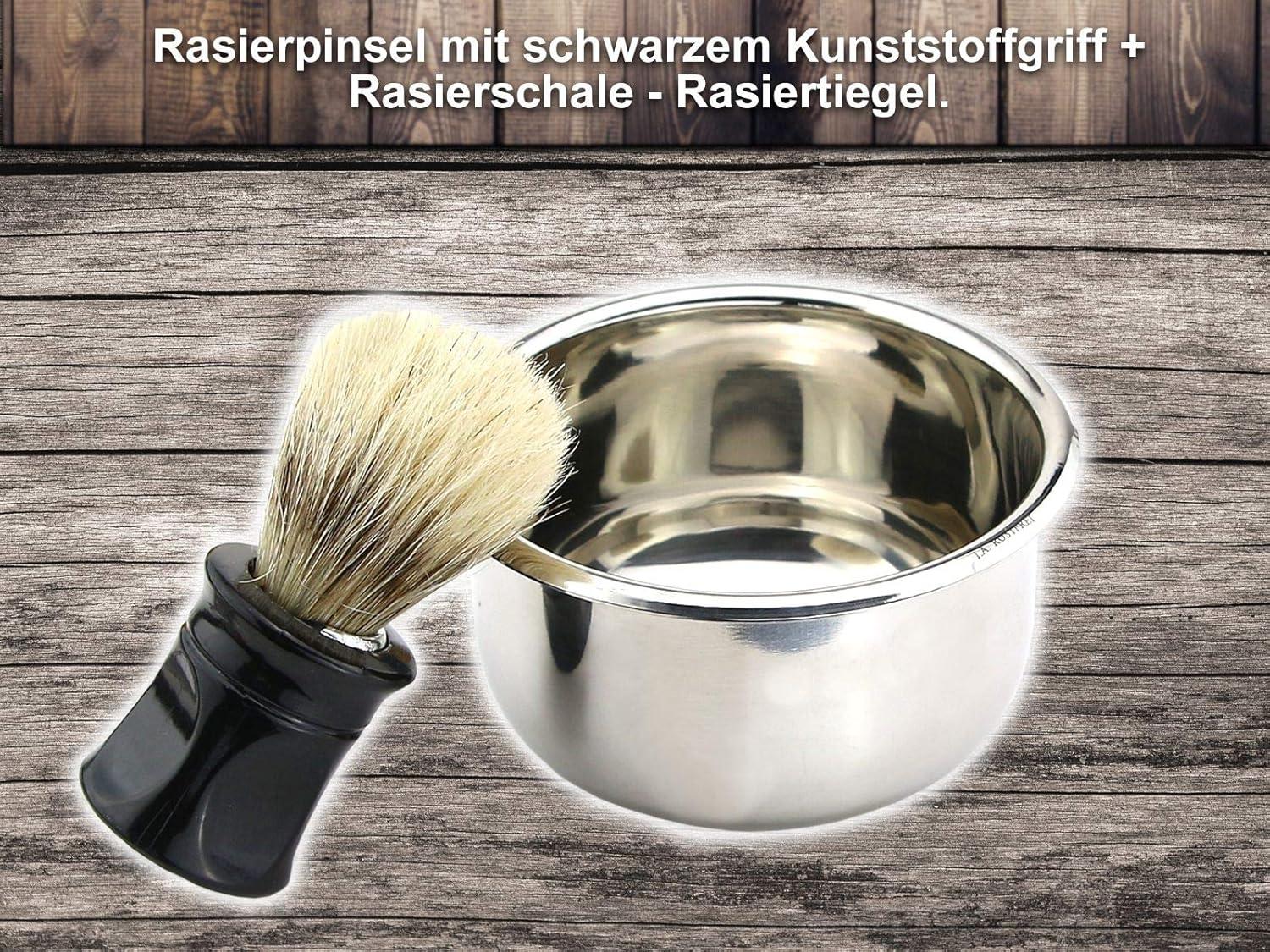 Luxury Shaving Set with Gold Etched Razor & Accessories | International ...
