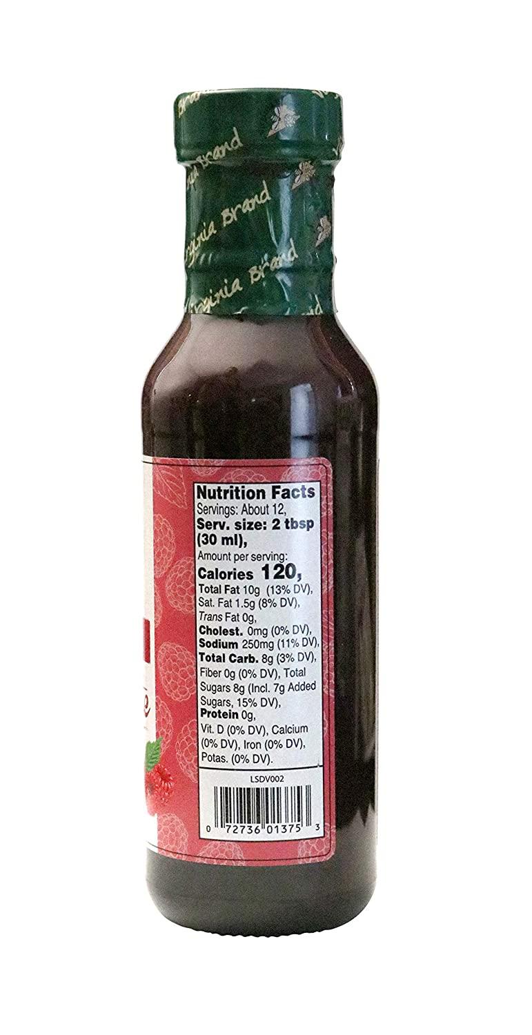 Virginia Brand Vidalia Onion Raspberry Vinaigrette 12oz Bottle (6 Pack ...