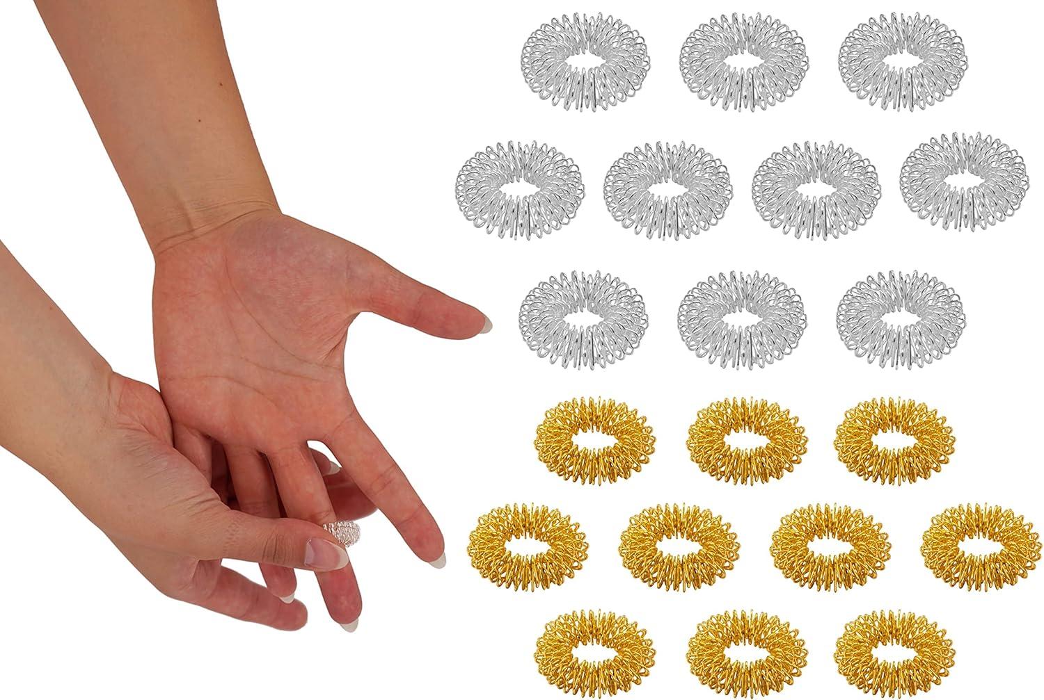 Chi Enterprise Premium Massagering Set - Anti-Stress Acupressure Rings ...