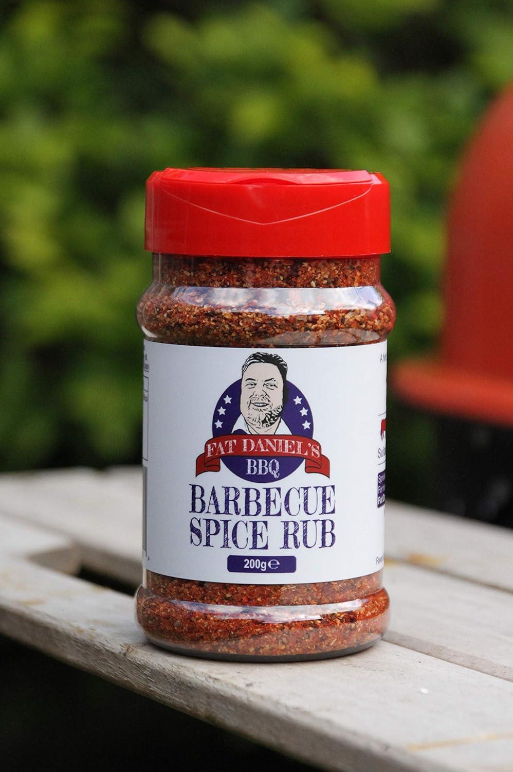 Fat Daniel's BBQ - BBQ Spice RUB - Seasoning for Meat Poultry Fish and ...