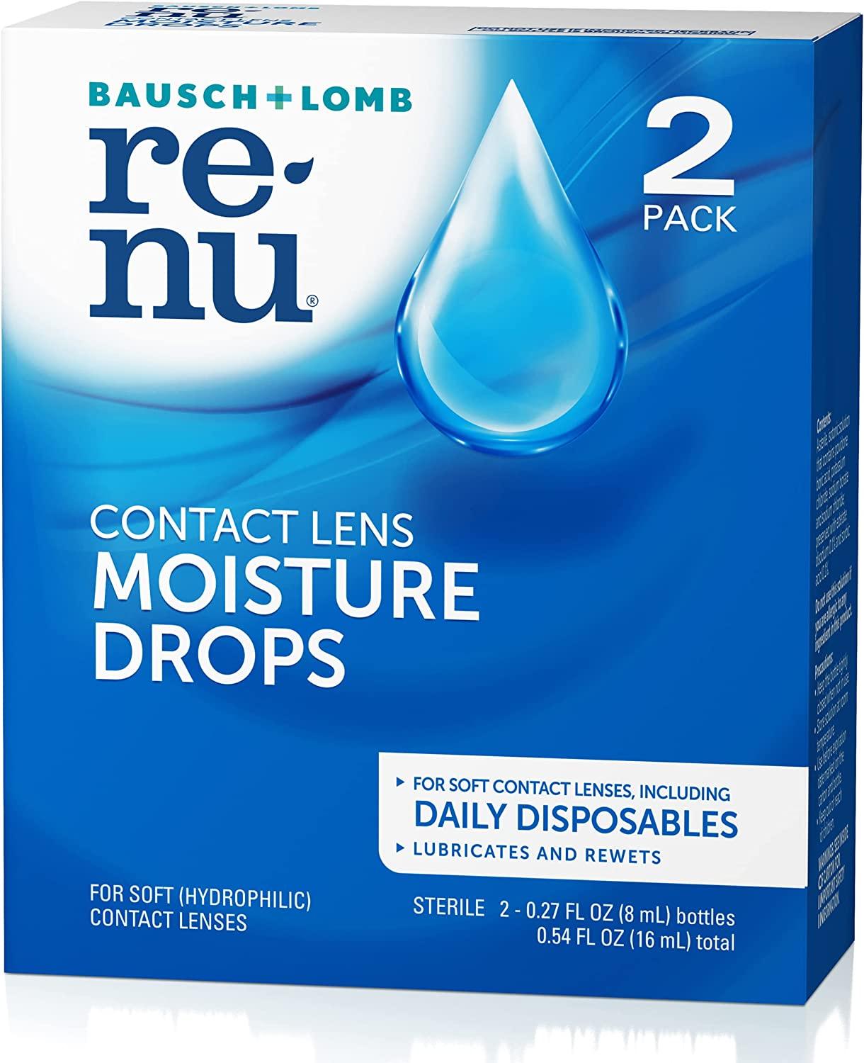 Bausch + Lomb ReNu MultiPlus Lubricating & Rewetting Drops Twinpack - 0 ...