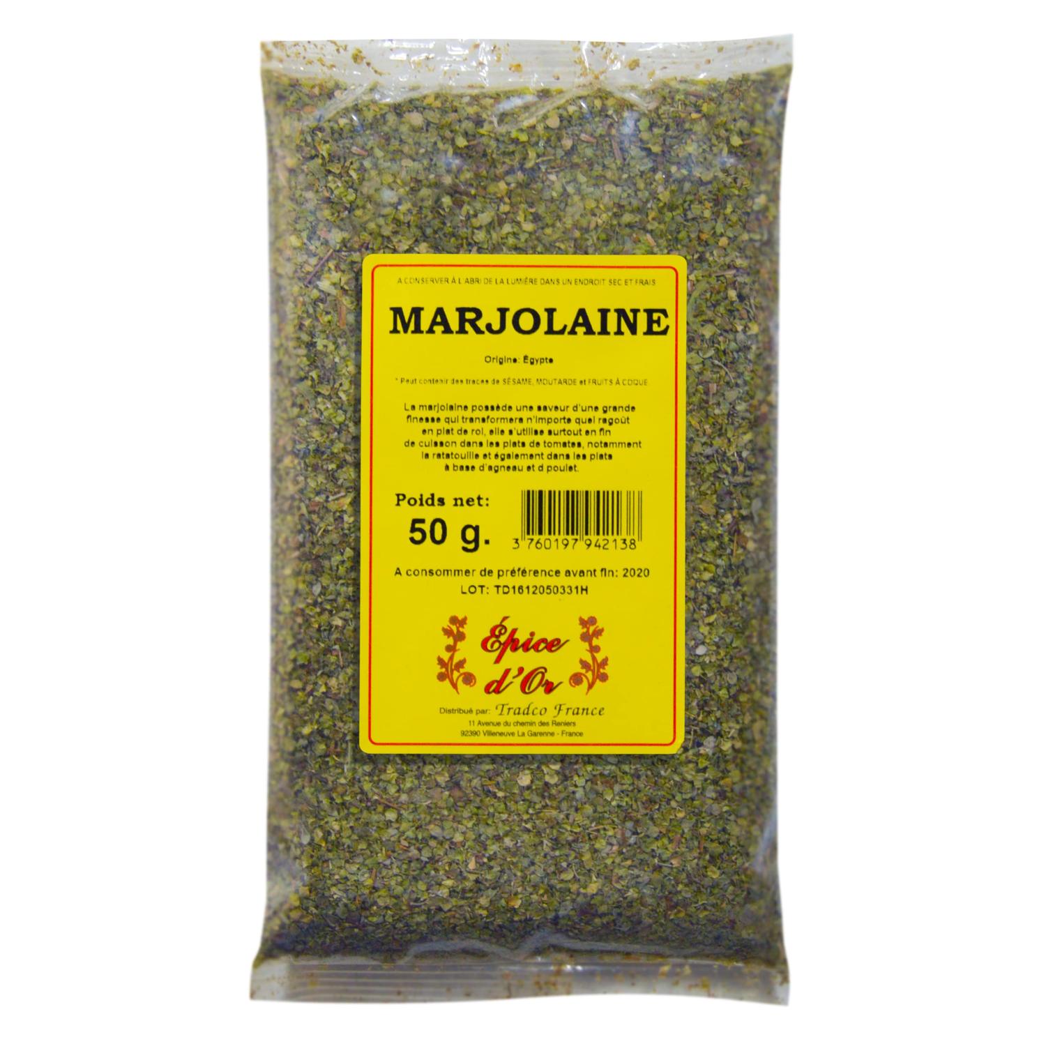 Whole Marjoram 50g - Golden Spice 100% Natural Leaves No Coloring No ...