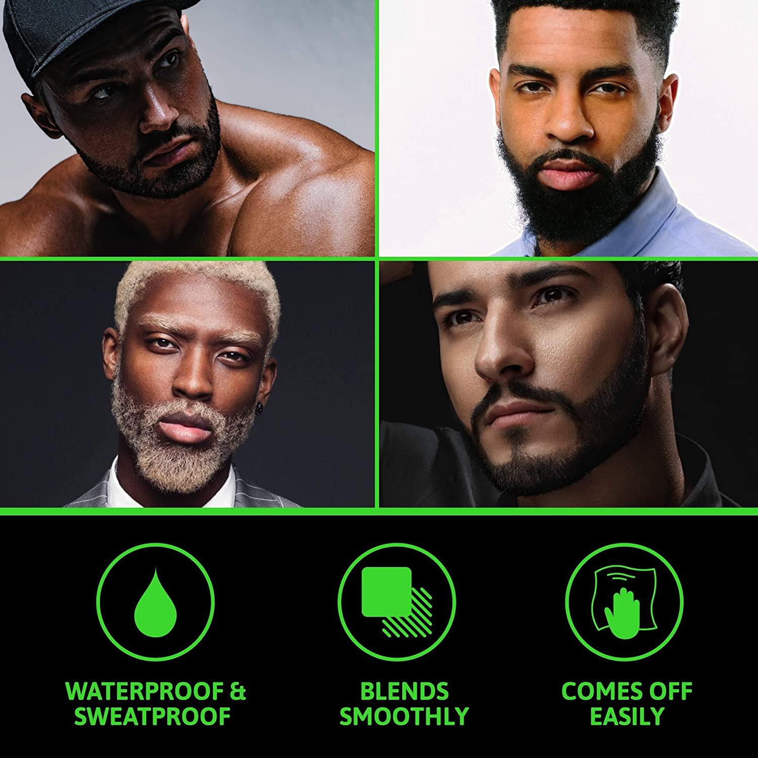 Beard Filler Pen for Men - Pencil & Brush - Fill Patchy & Thin Areas ...