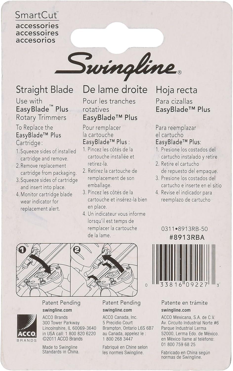 Swingline SmartCut EasyBlade Plus Trimmer Replacement Cartridge (8913RB) Each | Buy Now with ...
