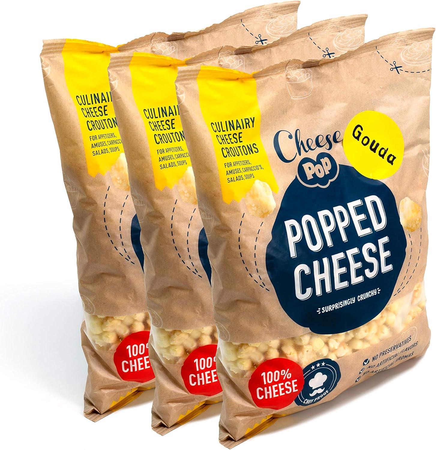 Cheesepop Souffl Cheese Snack - 100% Cheese...Surprisingly Crunchy ...