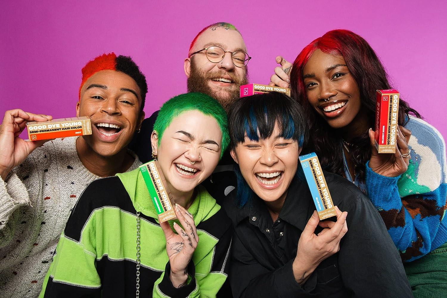 Good Dye Young Streaks and Strands Ex-Girl Pink Hair Dye | UV ...