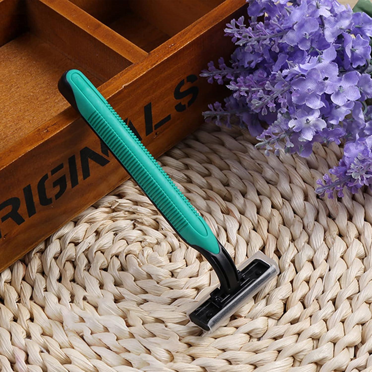 Disposable Double-Blade Razors - Large Packs of 30 Individually ...