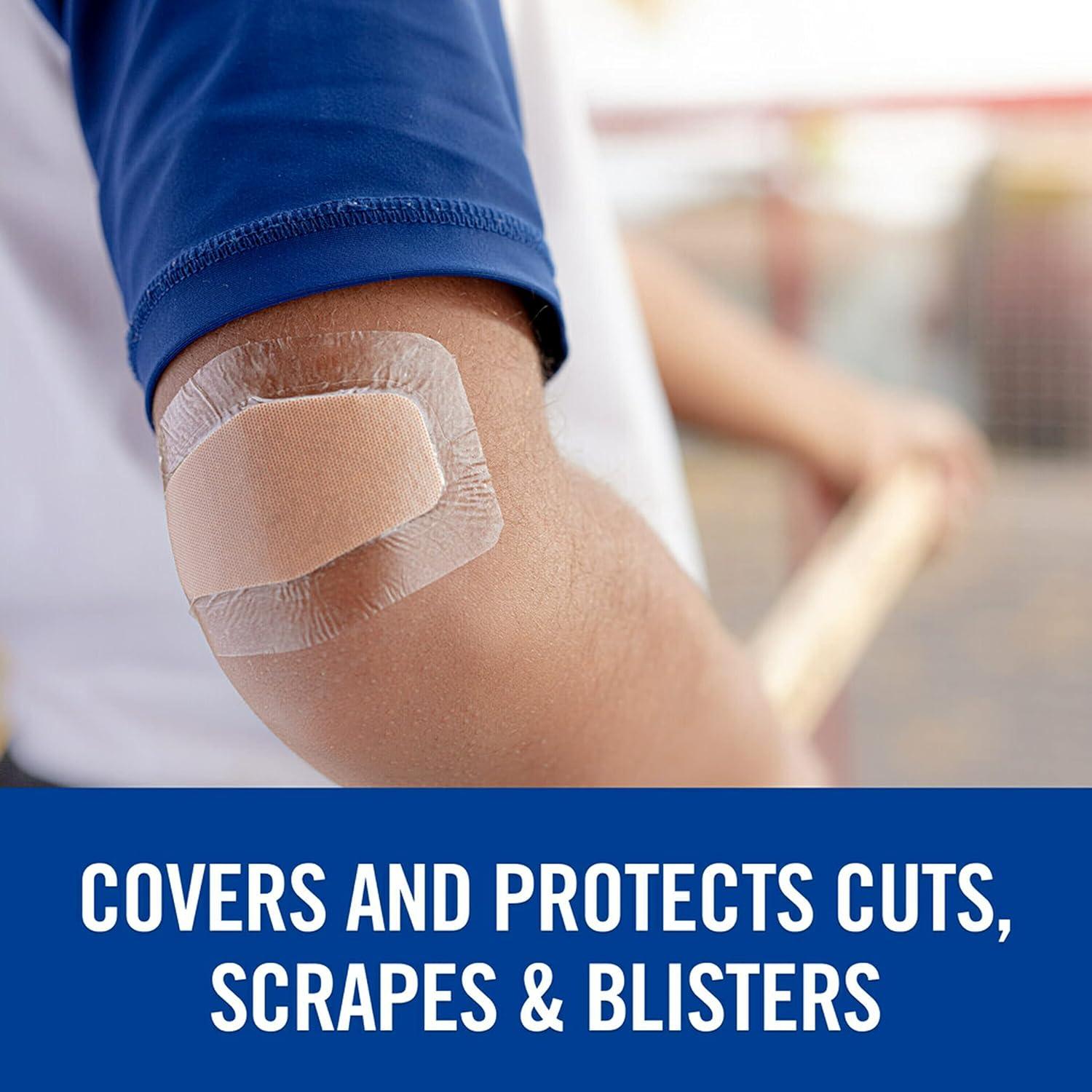 Nexcare Waterproof Clear Bandages Covers And Protects Designed To Stay ...