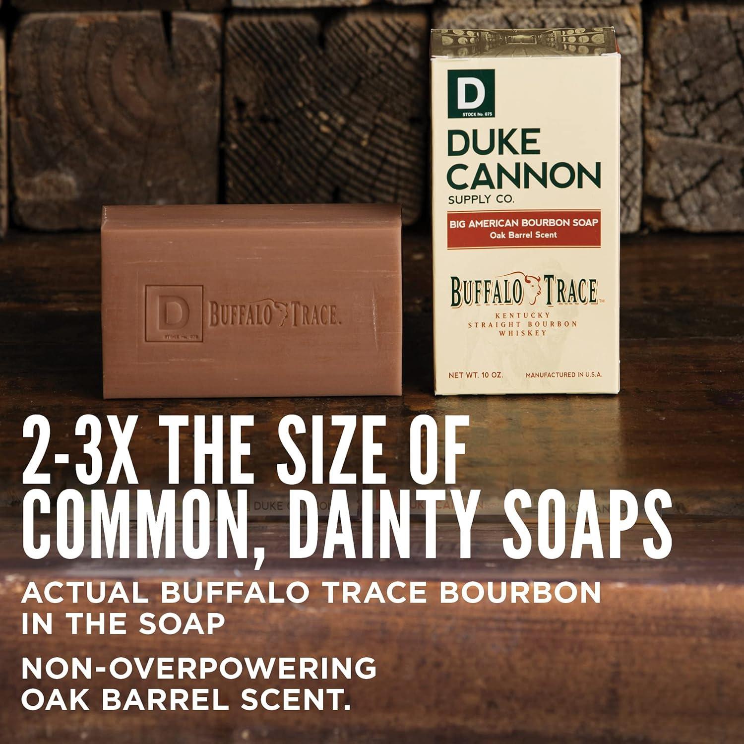 Duke Cannon Bar Soap for Men Variety Pack - 6 Big American Bourbon, Bay ...