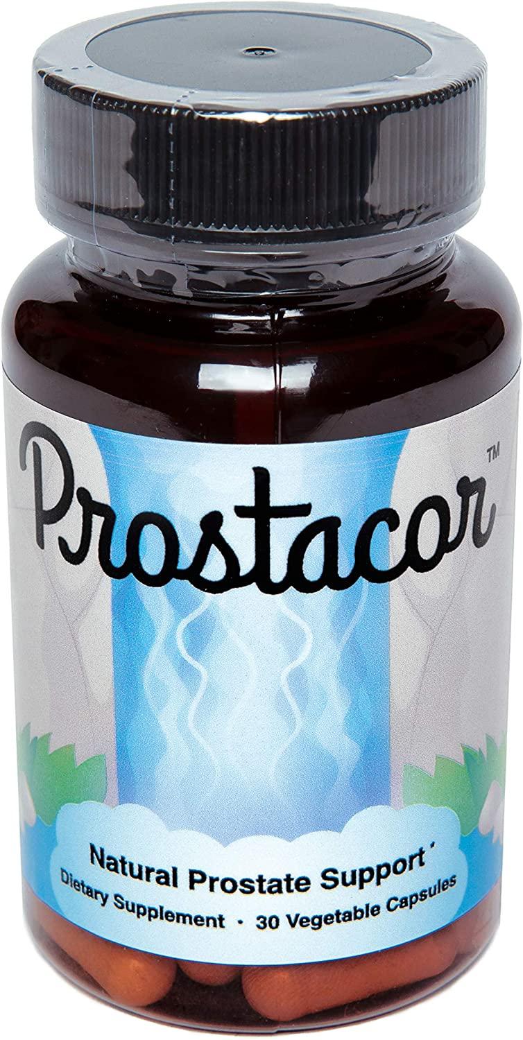 Prostacor Natural Prostate Support Supplement - Non-GMO, Vegan, Gluten ...