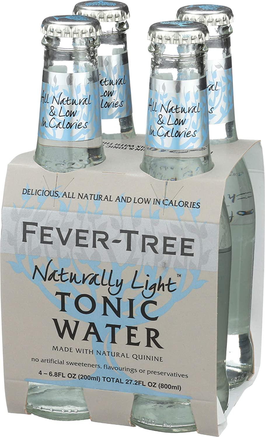 Fever-Tree Naturally Light Indian Tonic Water 6.8 Fl Oz - Pack of 4 ...
