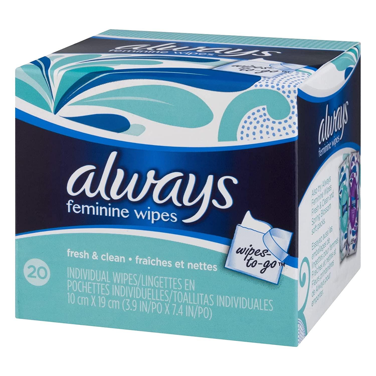 Always Fresh & Clean Wipes-To-Go - Convenient and Refreshing On-the-Go ...