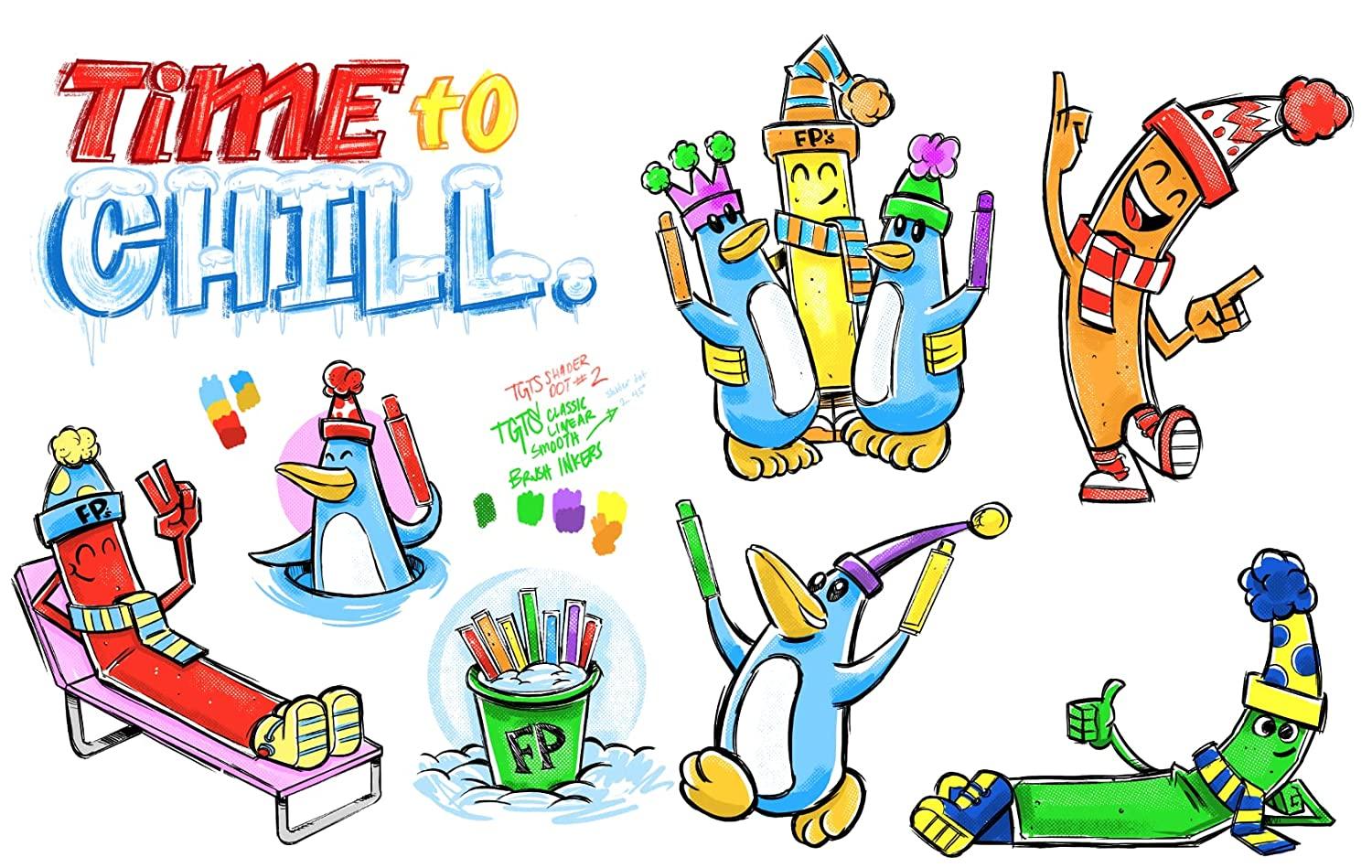 Fun Pops - 36 Assorted Fruit Flavors for a Sweet Treat! | Buy Now with ...