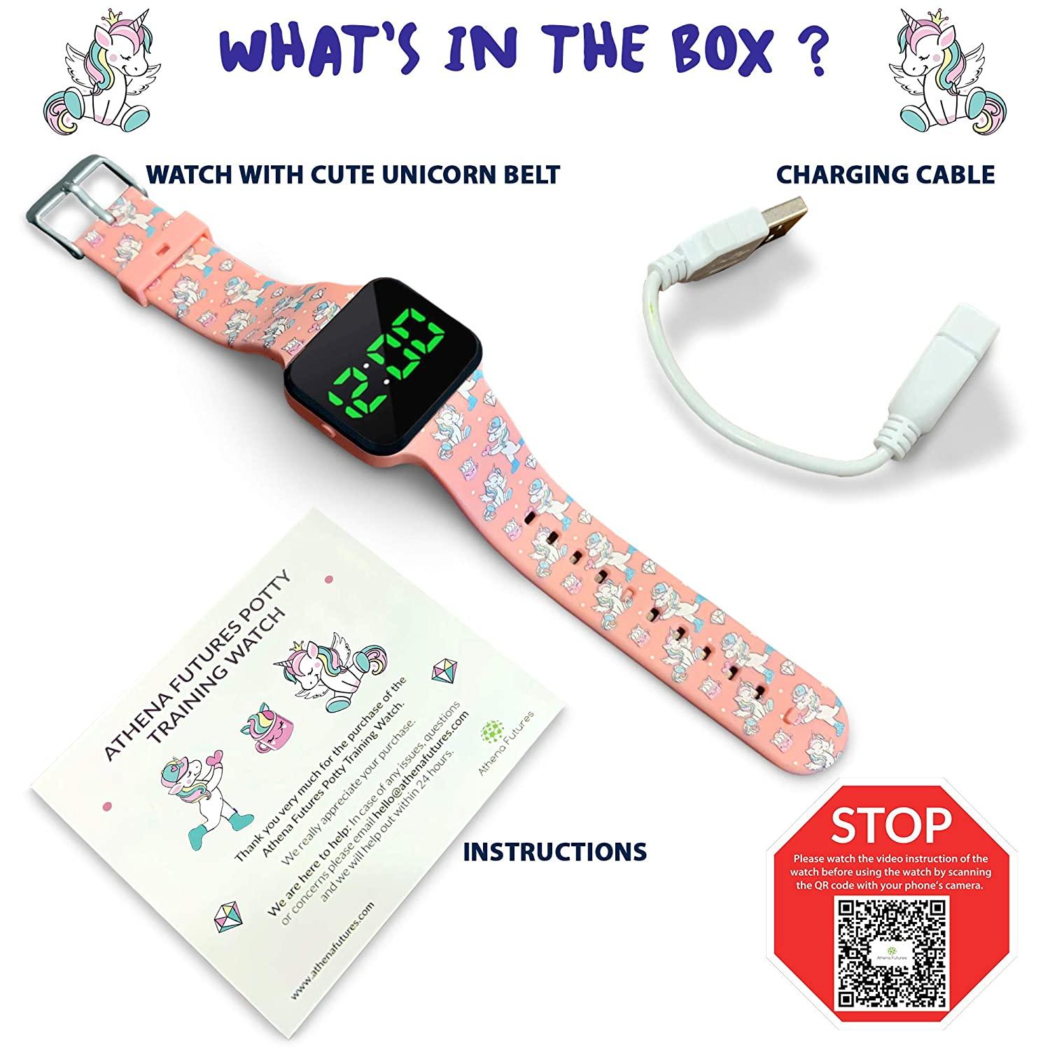 Potty Training Toilet Timer Watch for Girls & Boys | Fun Lights, Music ...