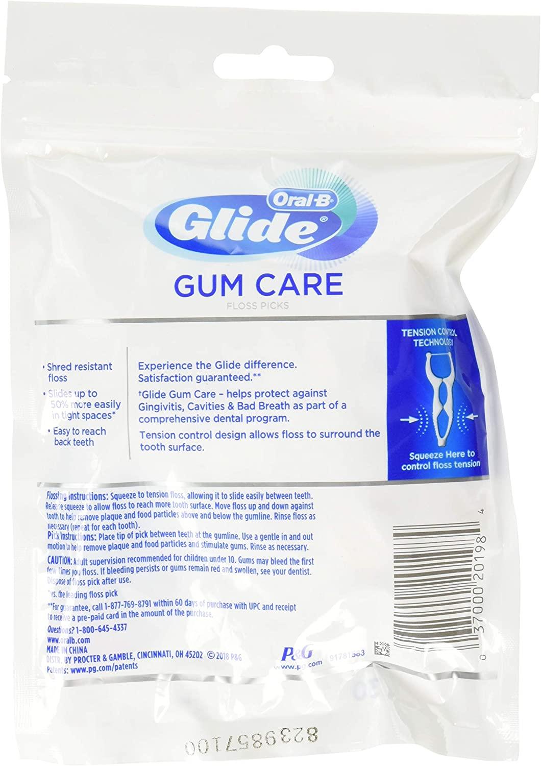 Glide Pro-Health Advanced Floss Picks - 30 Ct (Pack of 2) - Dental ...