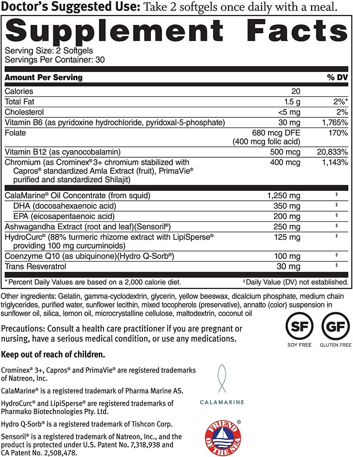 Dr. Sinatra's Omega Q Plus Ultra | Heart Health & Aging Support with ...