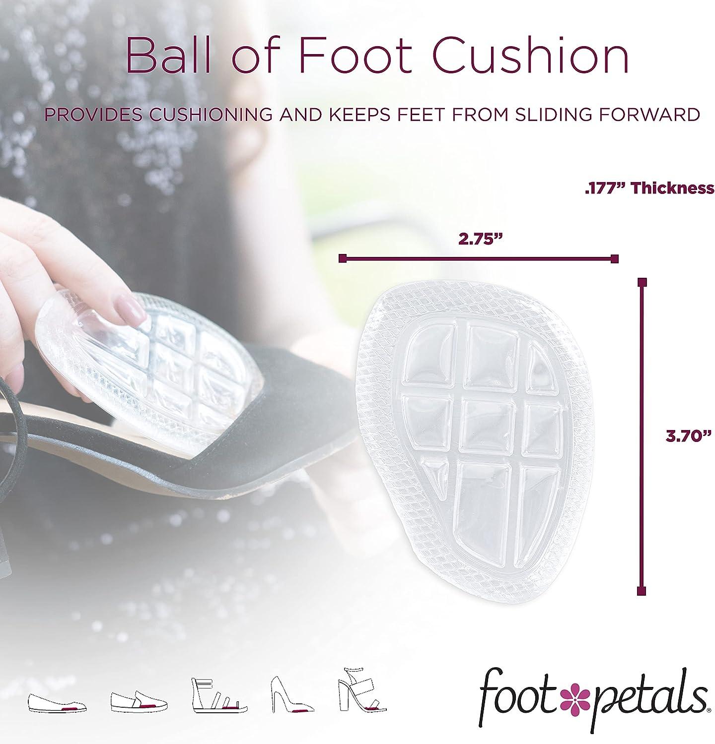Foot Petals Ball of Foot Cushions - Metatarsal Pad for Lasting Comfort ...
