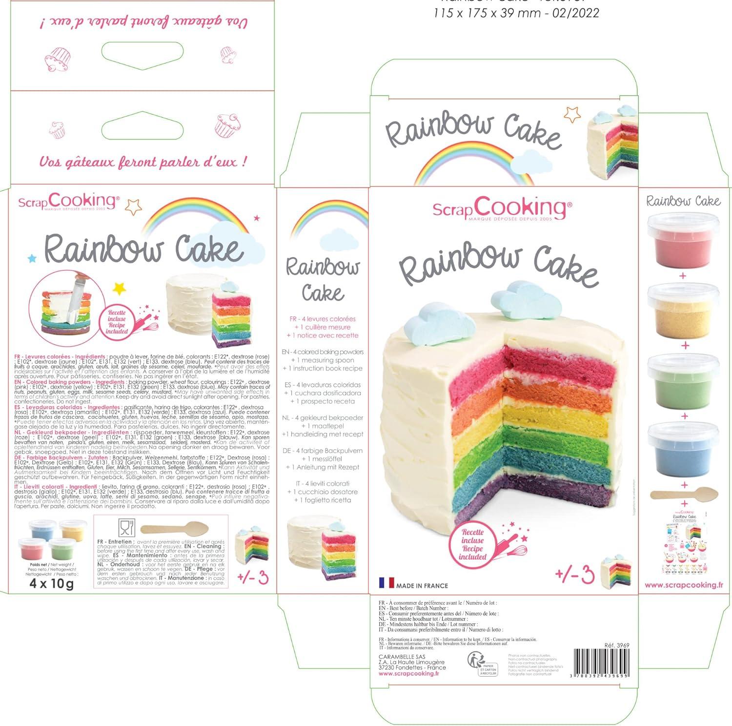 Rainbow Cake kit | Buy Now with Express International Delivery ...