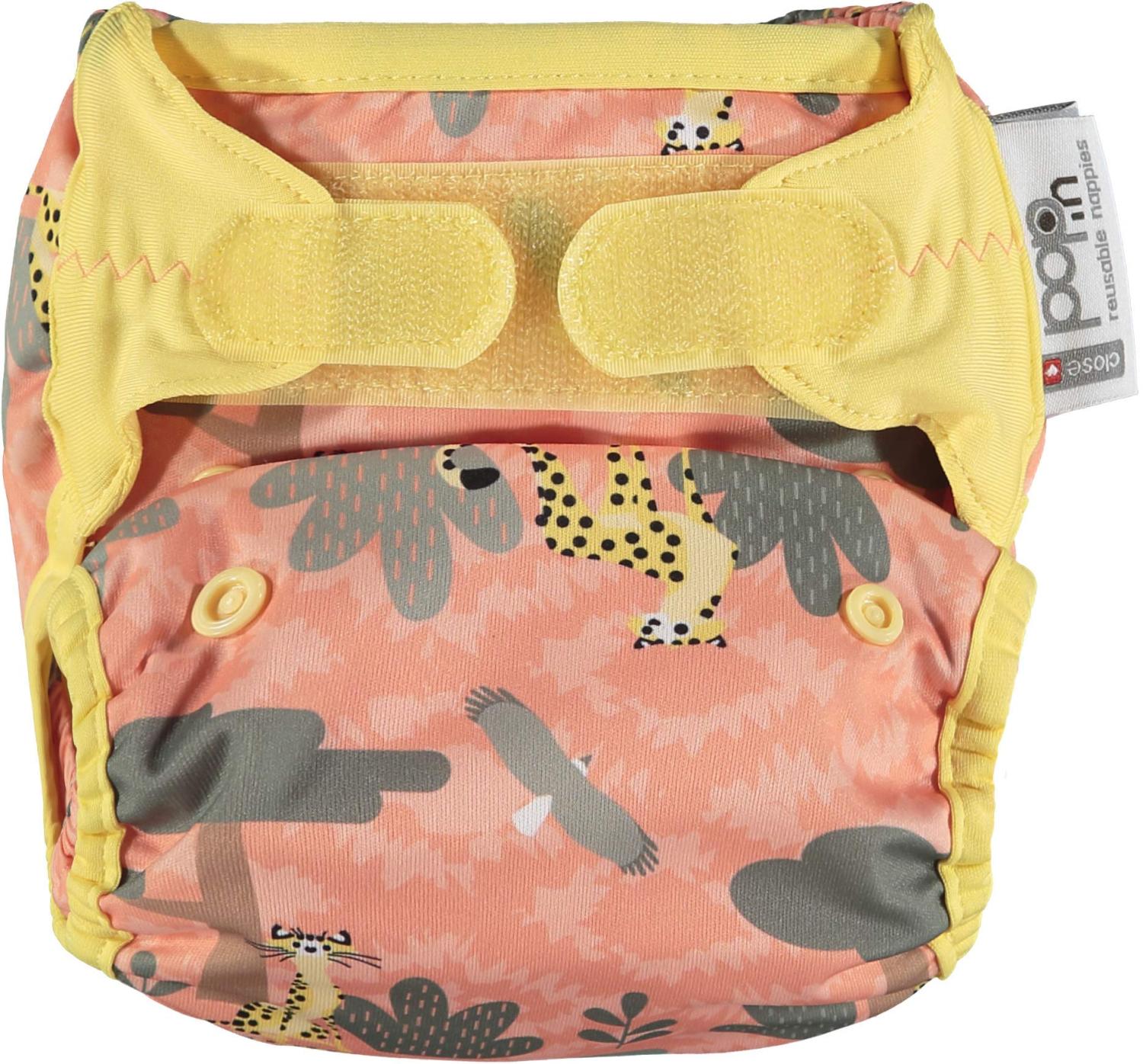 Buy Close Pop-In Cheetah Print Bamboo Cloth Diapers - Eco-Friendly ...