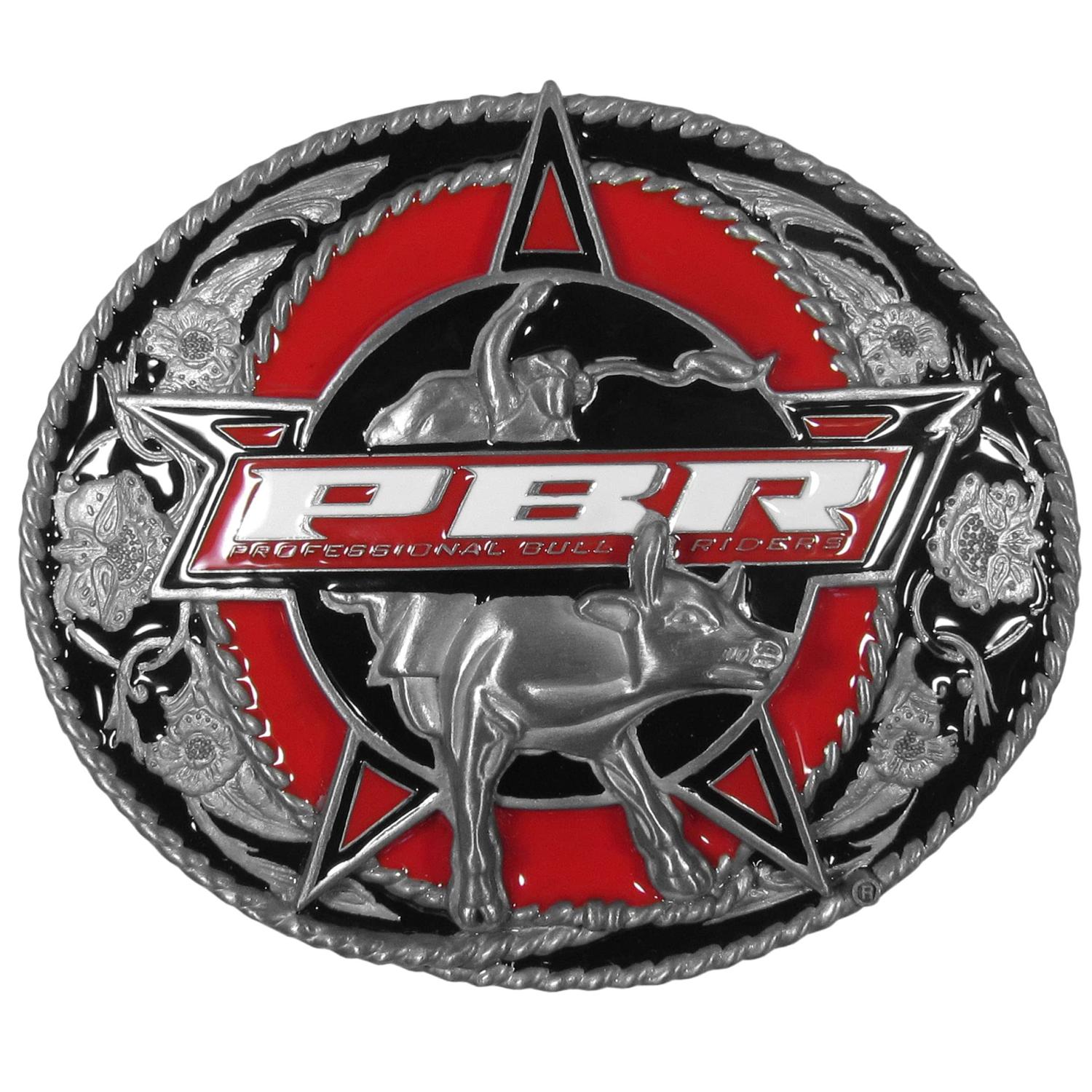 Siskiyou Sports Pro Bull Riders PBR Unisex Belt Buckle | Team Colors ...