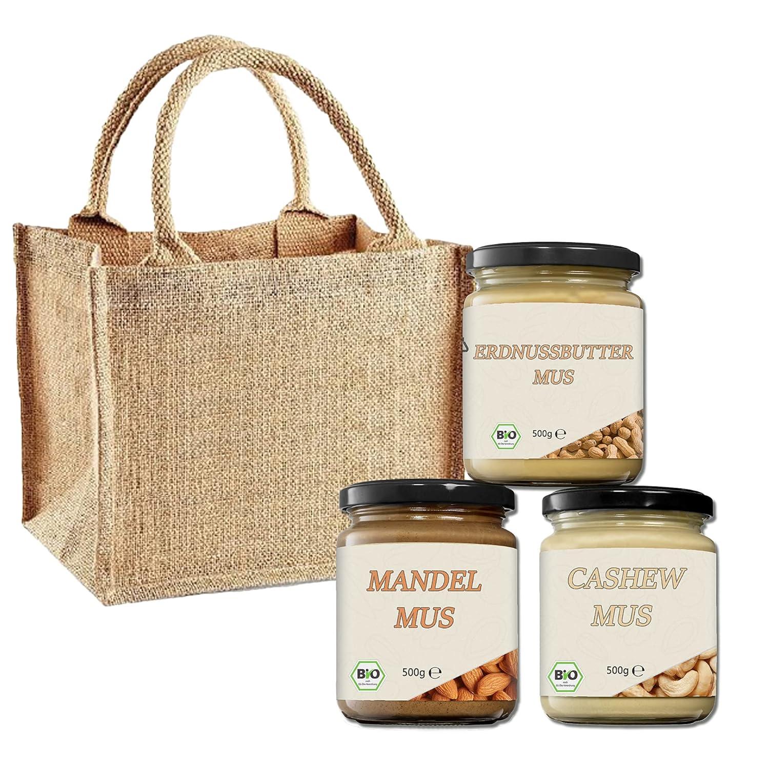 Mynatura Organic Puree Set - Cashew Almond & Peanut Butter Pur es for ...