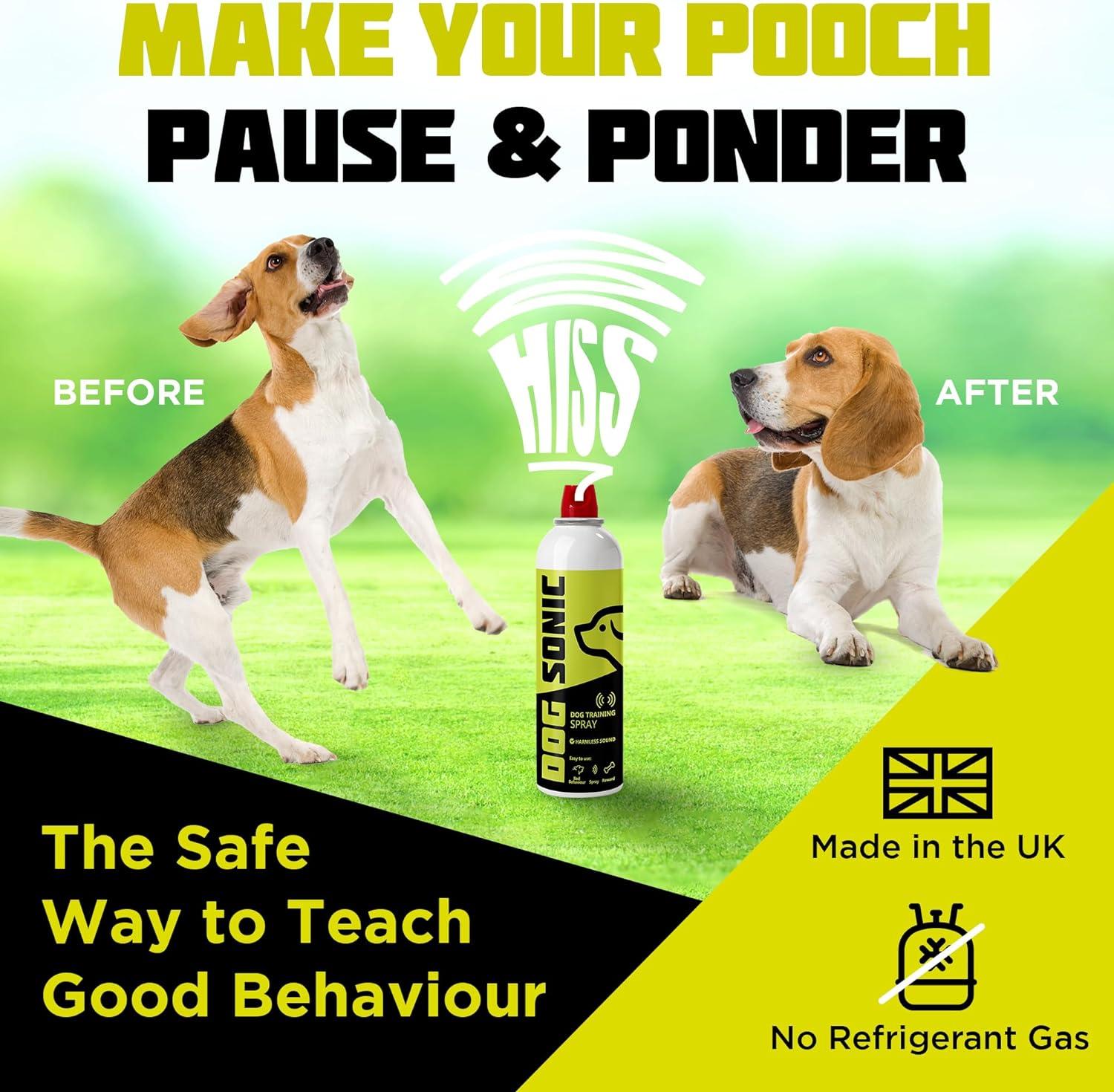 Dog Sonic Dog Training Spray NEW 180ml Size - Corrector Sound from ...