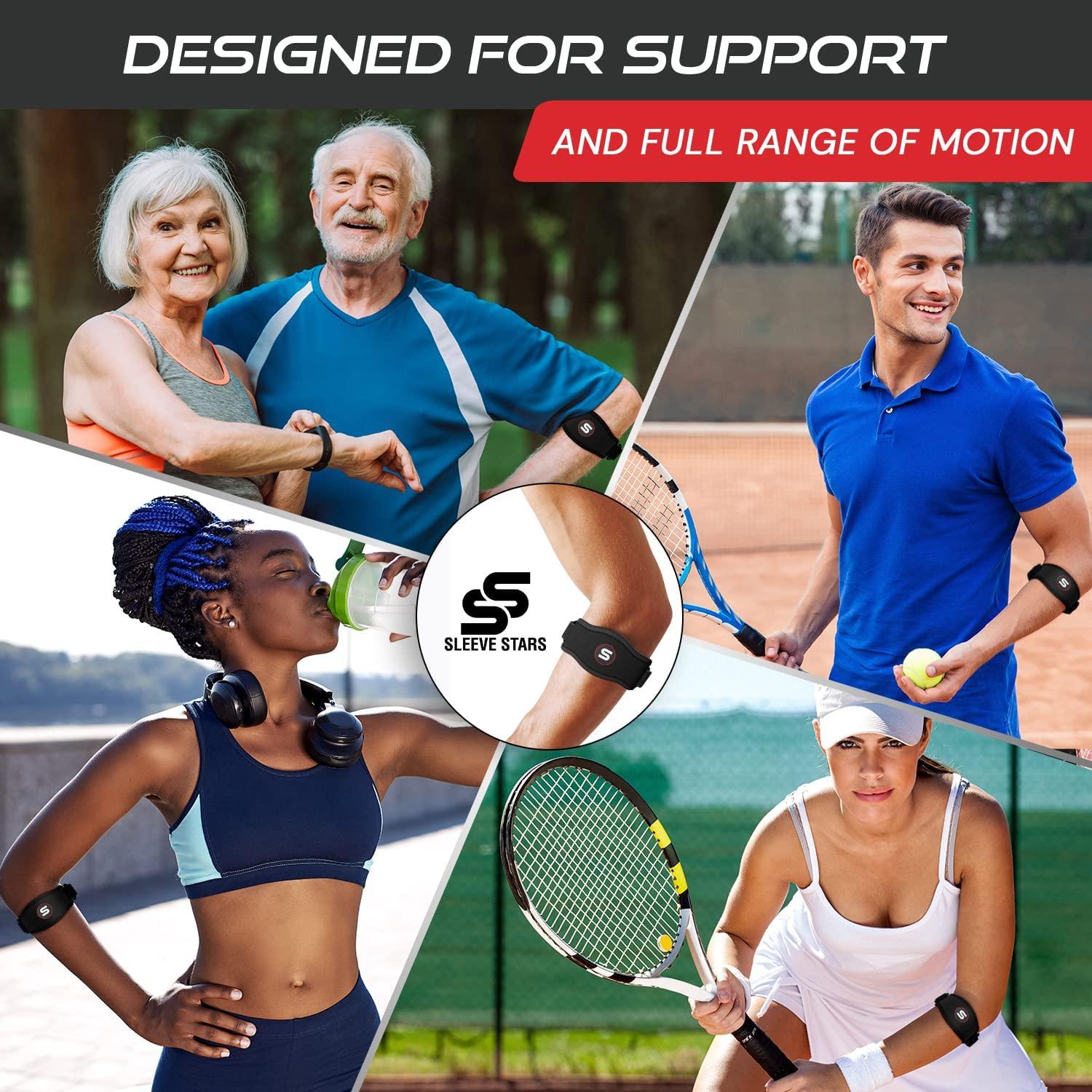 Sleeve Stars Tennis Elbow Brace for Women & Men Tennis Elbow Strap ...
