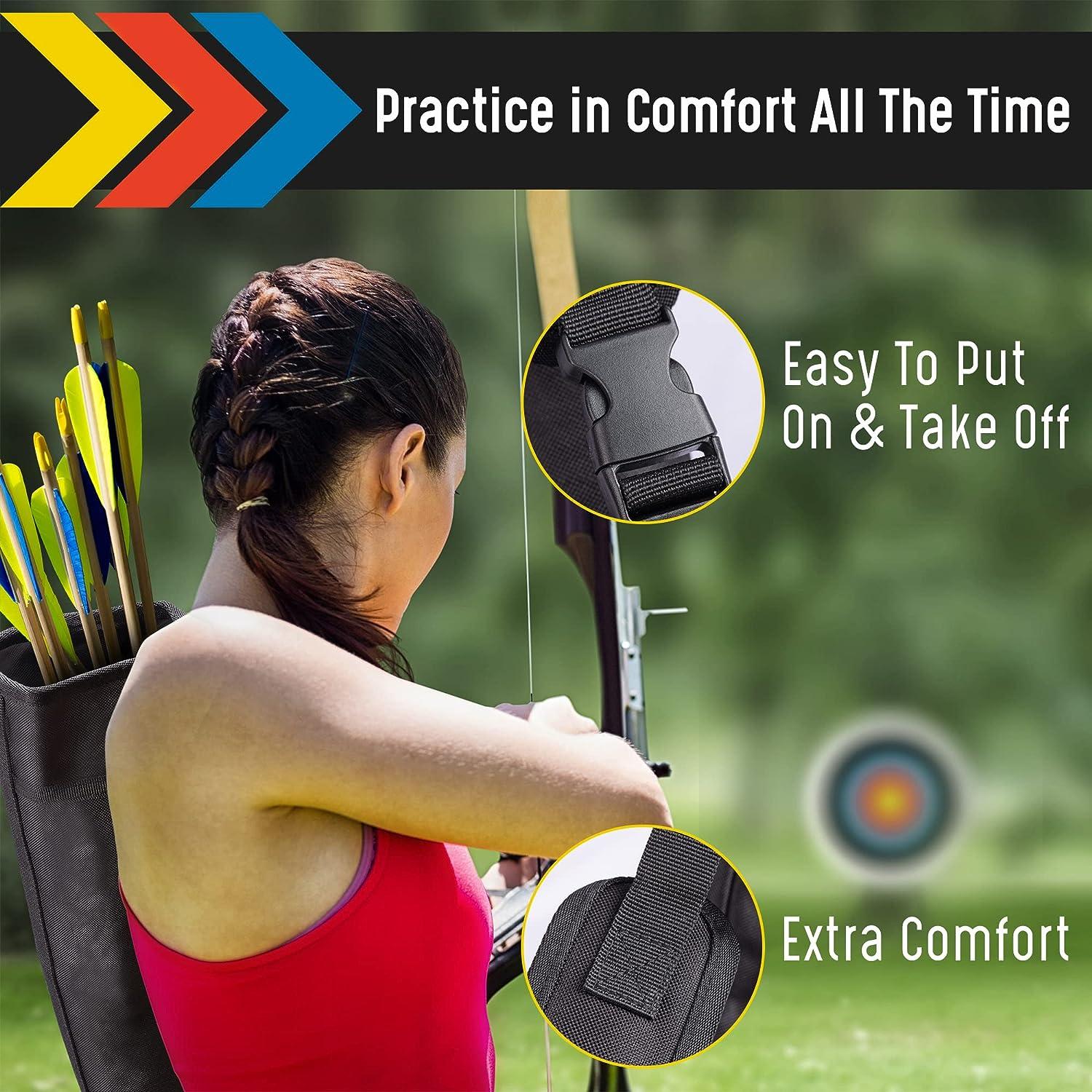 Green Arrow Back Quiver