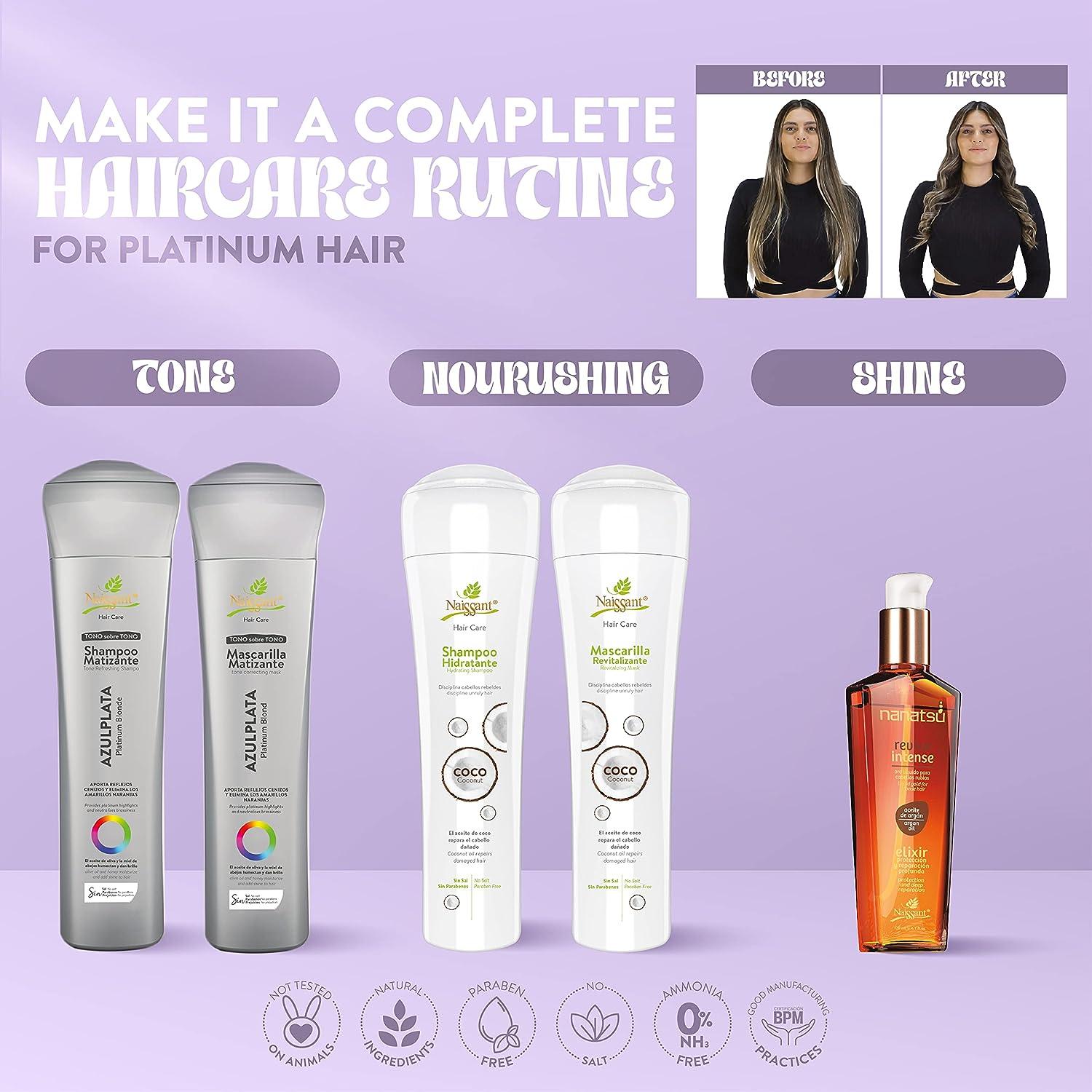 Naissant Professional Hair Treatment Mask: Color Depositing Highlight ...