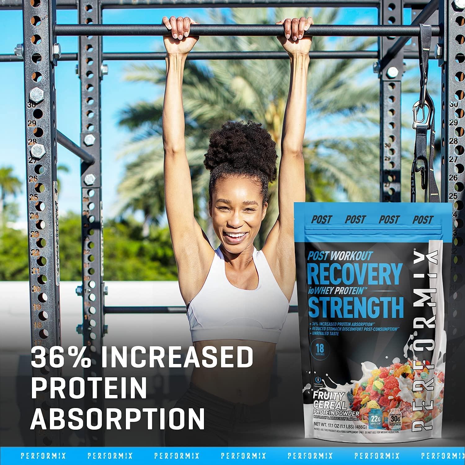 Performix ioWHEY Protein Powder - Fruity Cereal Flavor - 22g Protein ...