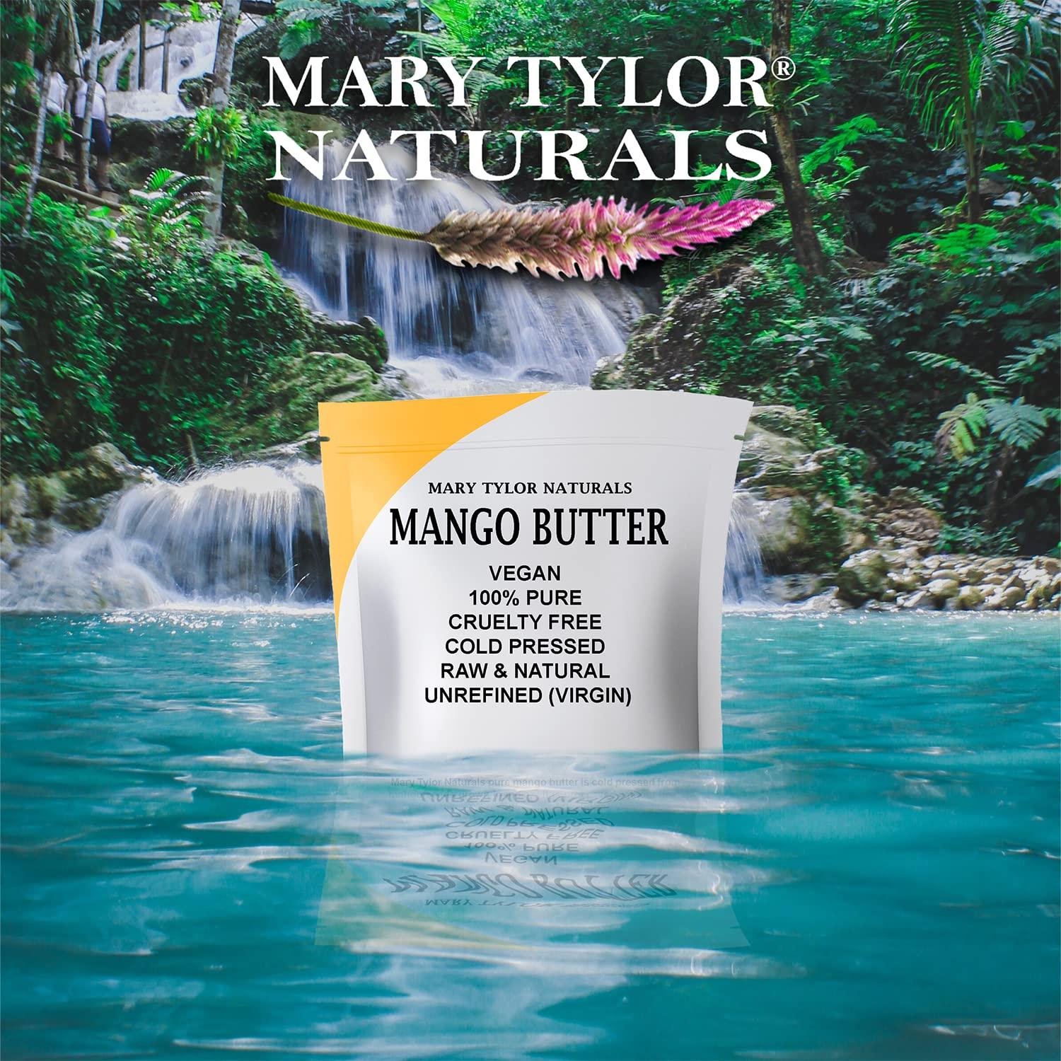 Mary Tylor Naturals Mango Butter 1 lb - Cold Pressed, Unrefined & Raw ...