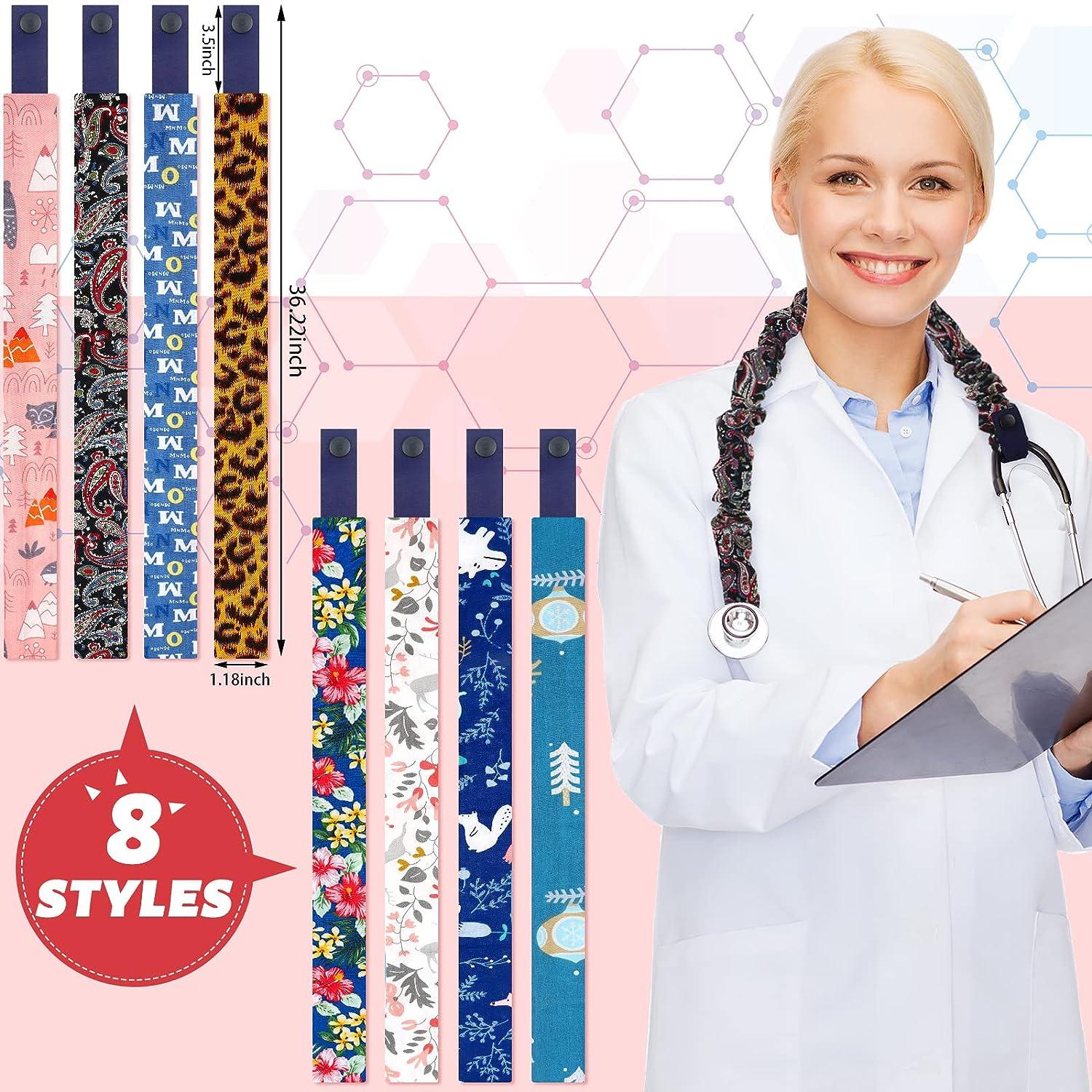 8-Piece Handmade Cotton Stethoscope Covers - Removable Tube Sleeve for ...