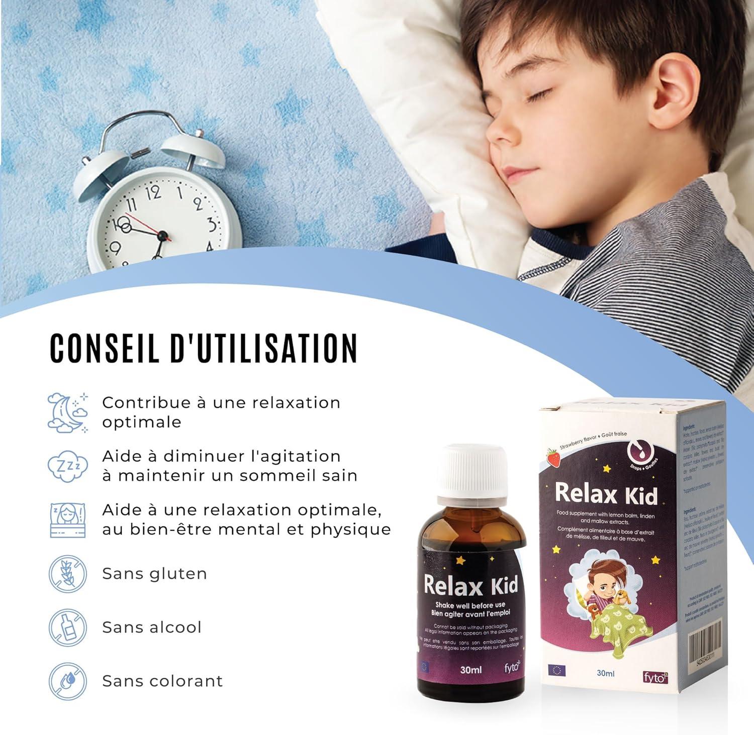 Relax Kid 100% Natural Soothes the Agitation and Promotes Repairing ...