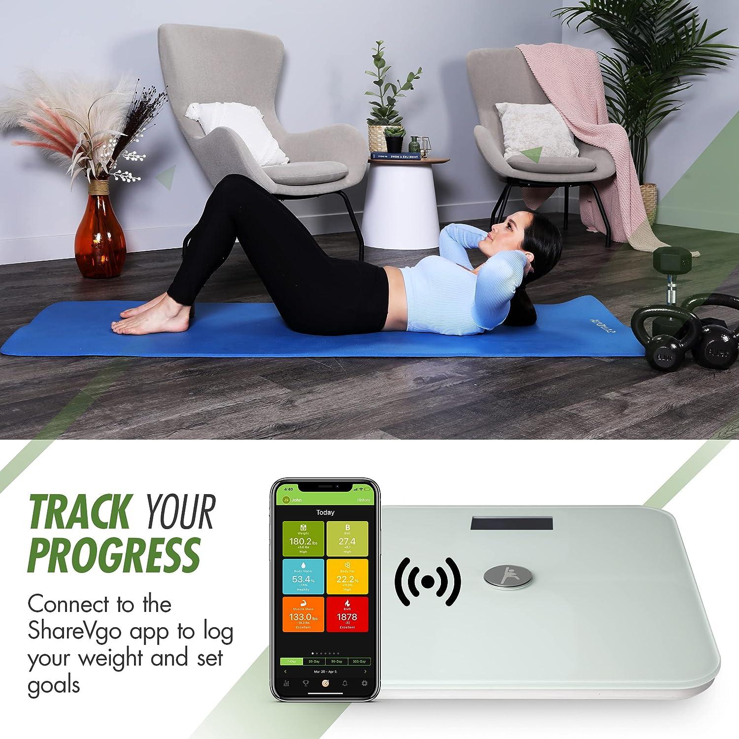 ShareVgo Smart Body Composition Analyzer Scale | Wireless Digital ...