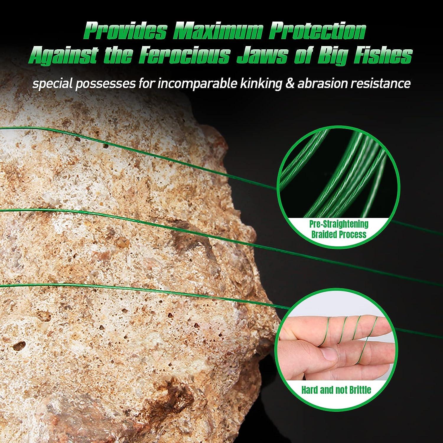 Truscend Fishing Leaders Saltwater Tackle Rig with Swivels Snap - High ...