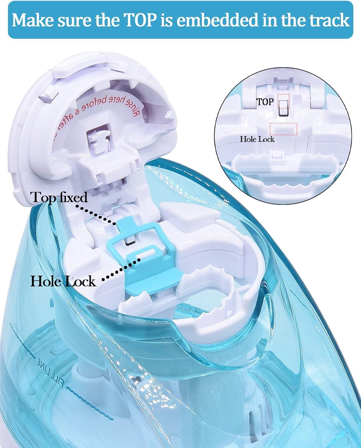 Navage Nasal Care Silicone Pods Refills - 12-Pack (Blue) | Easy Use ...