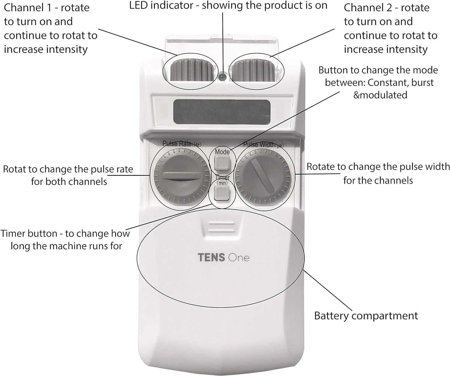 TensCare TENSOne: Clinically Proven TENS Technology for Chronic & Acute ...