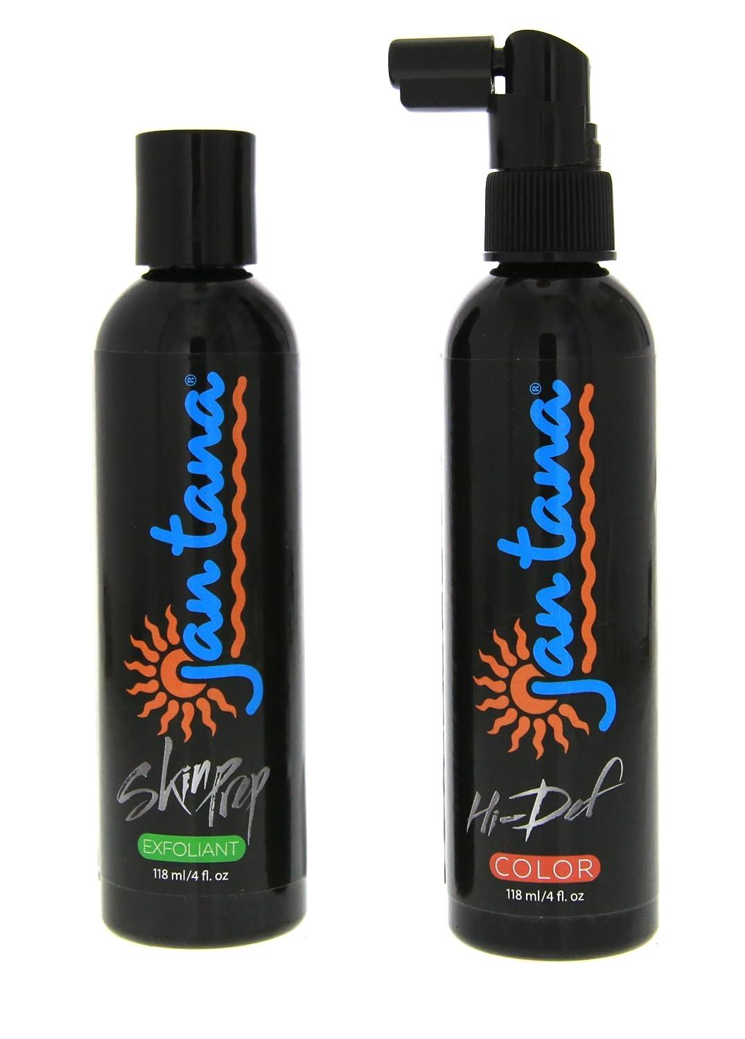 Jan Tana Hi-Def Color & Skin Prep 2-4 fl oz bottles